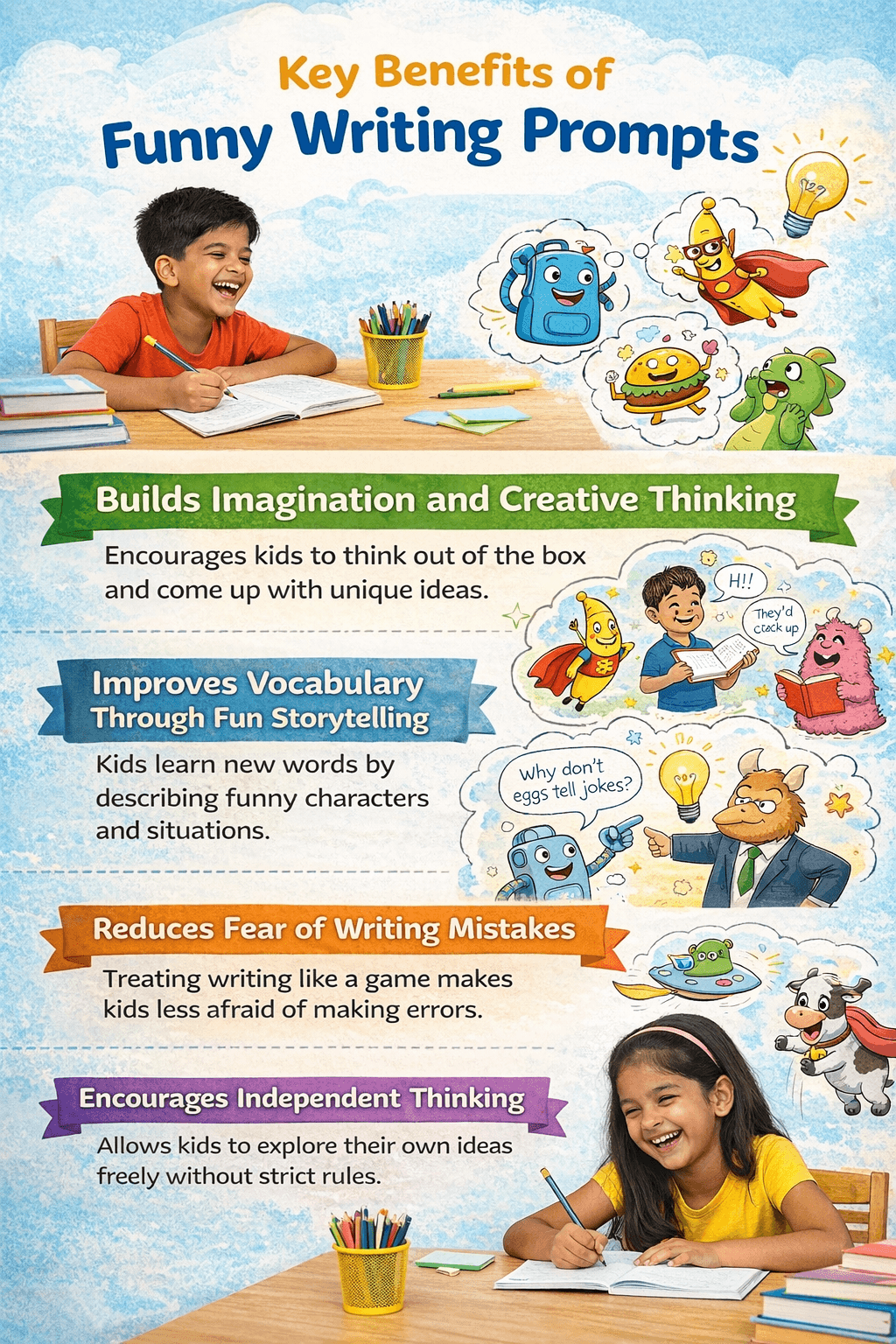 Try Funny Story Writing Prompts for Creative Fun
