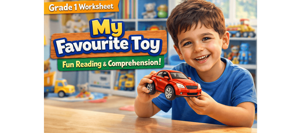 Class 1 Favorite Toy Story Reading Worksheet – Free PDF Practice
