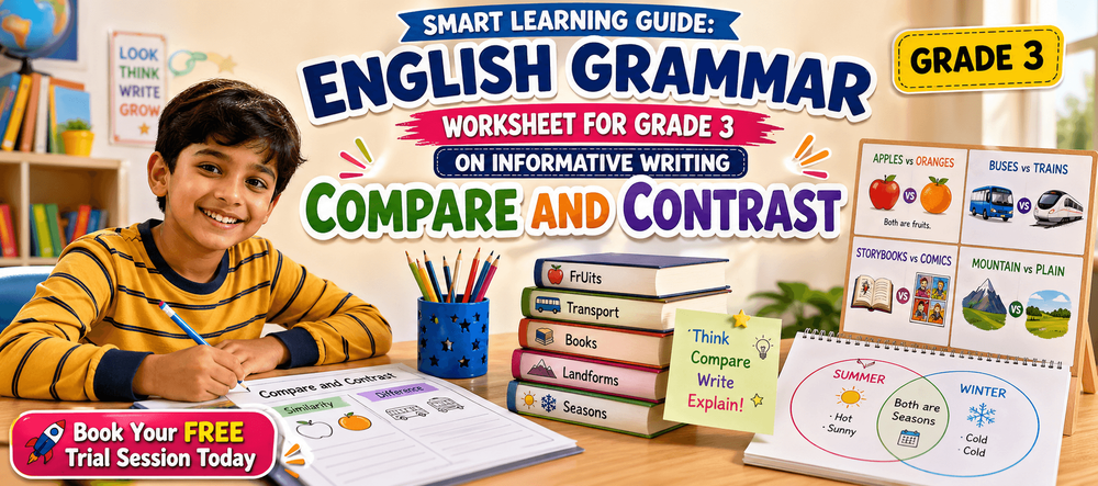 Compare and Contrast Practice Worksheet for Grade 3 [PDF]