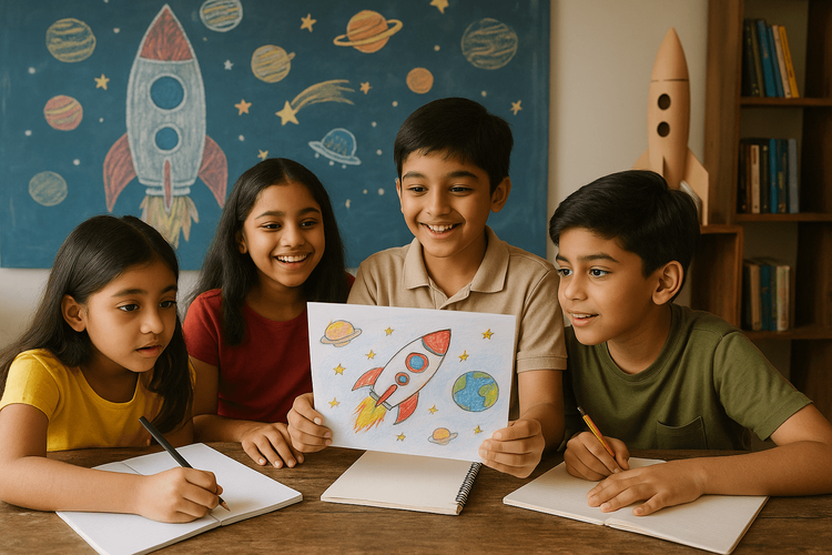 30 Exciting Space Adventure Writing Prompts for Young Writers