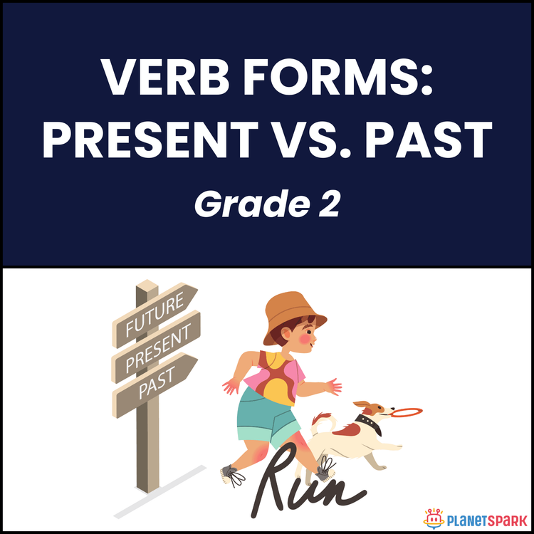 Class 2 Verb Forms Grammar Worksheet | PlanetSpark