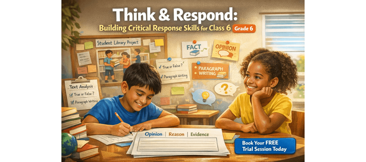 Grade 6 Critical Response Worksheet – Text Analysis Practice [PDF]