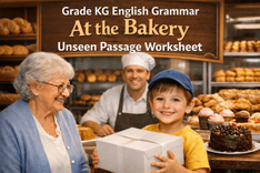 Class 3 English Worksheet on Unseen Passage Reading | PlanetSpark
