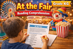 Class 3 English Worksheet on Unseen Passage Reading | PlanetSpark